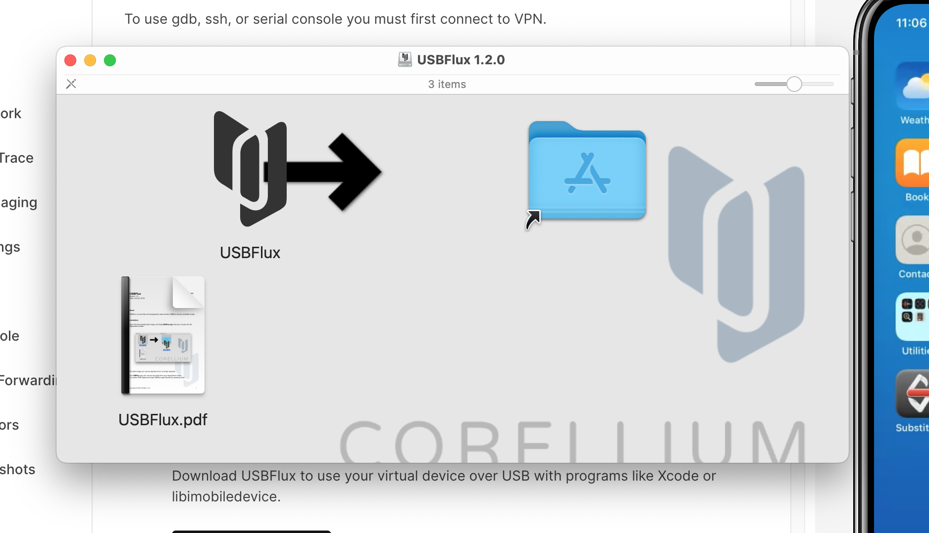 Corellium Café - iOS