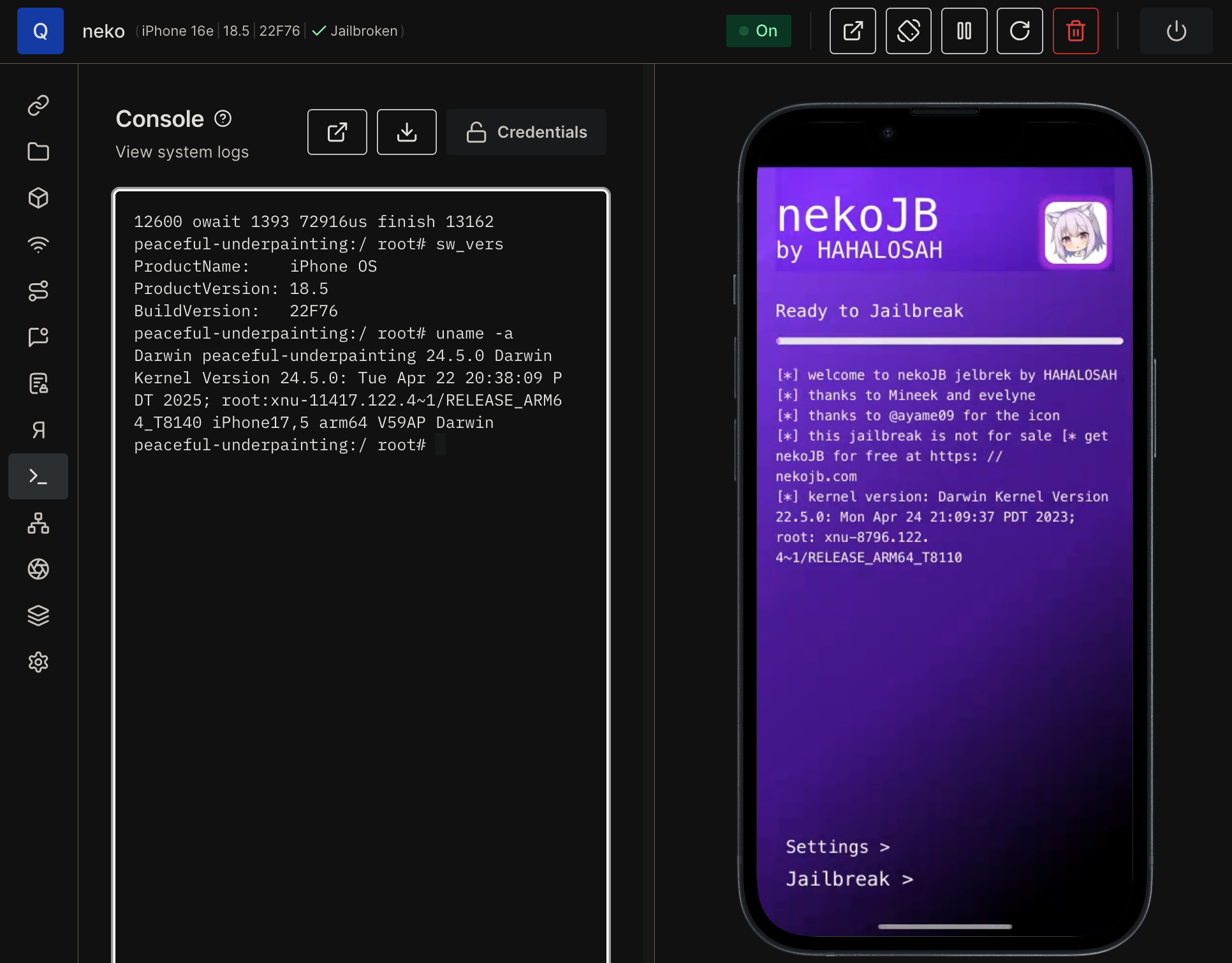 Corellium Labs | nekoJB Online: Fake iOS Jailbreak or Security Trap?