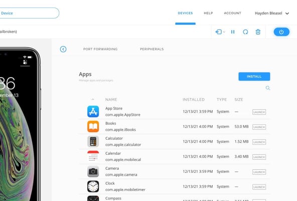 Corellium Virtual Hardware | Corellium
