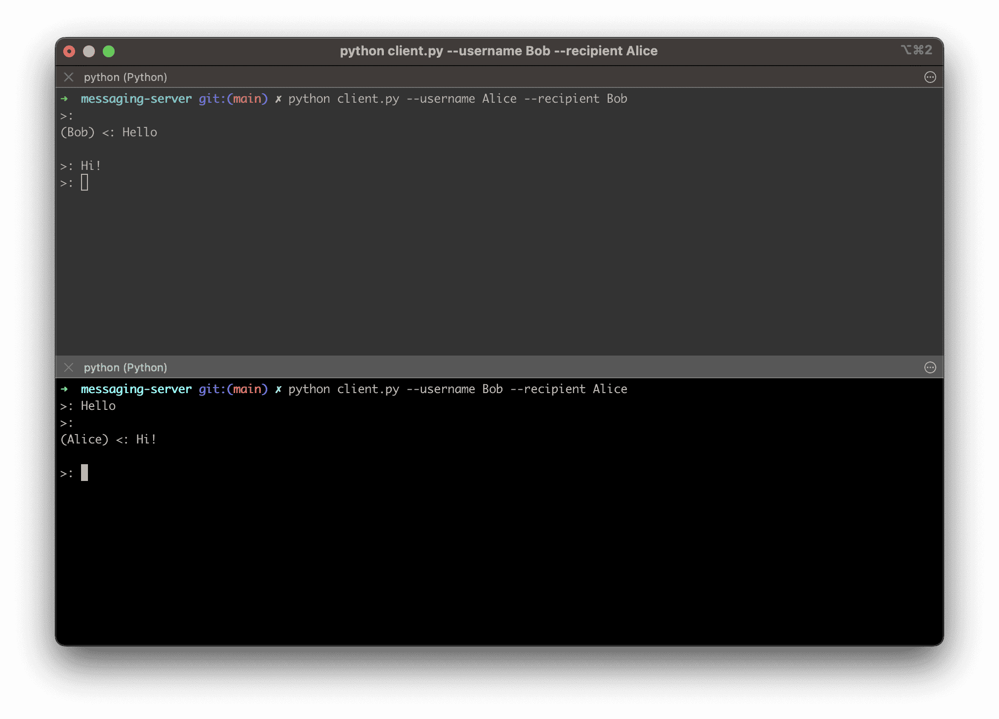 Corellium GlitchChat